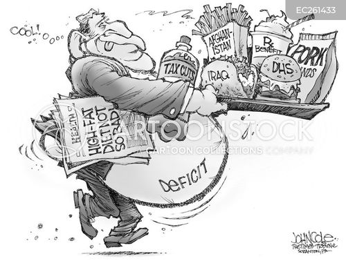 Excessive Spending Cartoons and Comics - funny pictures from CartoonStock