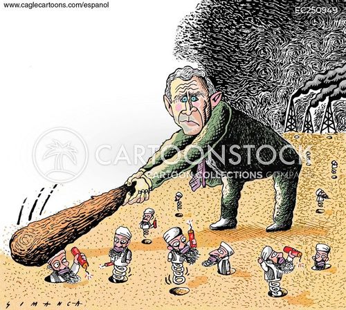 Combating Aggression Cartoons and Comics - funny pictures from CartoonStock