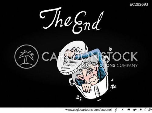 Final Viewing Cartoons and Comics - funny pictures from CartoonStock