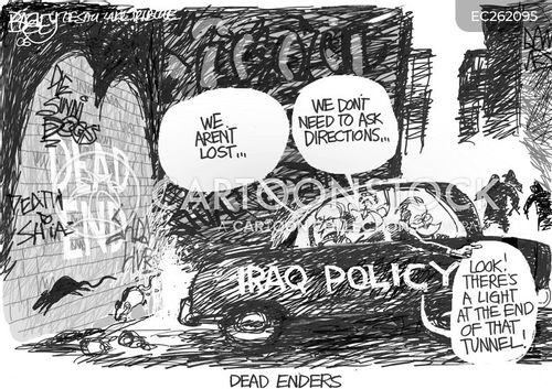 Dead-enders Cartoons and Comics - funny pictures from CartoonStock
