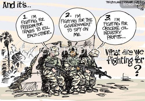 Ongoing Battle Cartoons and Comics - funny pictures from CartoonStock