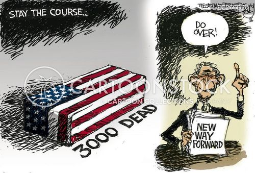 Irony In Action Cartoons and Comics - funny pictures from CartoonStock