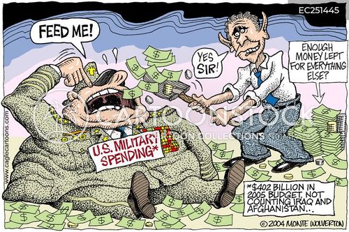 Pentagon Spending Cartoons and Comics - funny pictures from CartoonStock