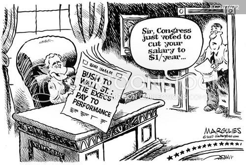 Executive Pay Cartoons and Comics - funny pictures from CartoonStock