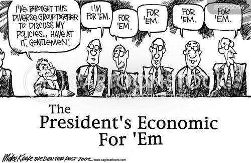 Economic Strategies Cartoons and Comics - funny pictures from CartoonStock