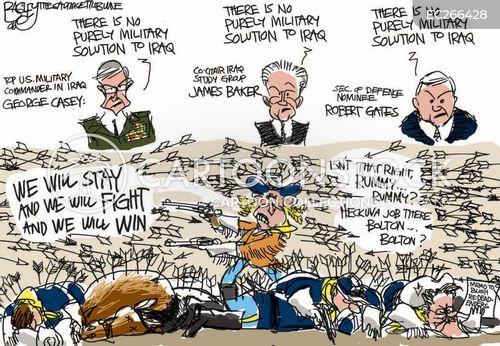 Military Conflicts Cartoons and Comics - funny pictures from CartoonStock