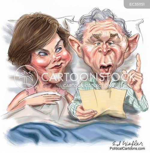Bush Family Cartoons and Comics - funny pictures from CartoonStock