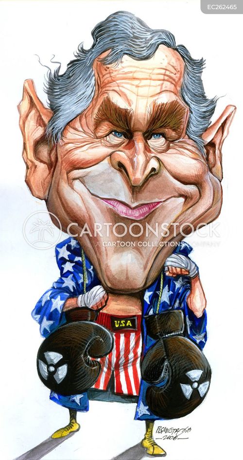 George W. Bush Cartoons and Comics - funny pictures from CartoonStock