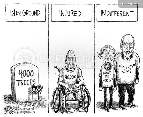 Wounded Soldiers Cartoons and Comics - funny pictures from CartoonStock