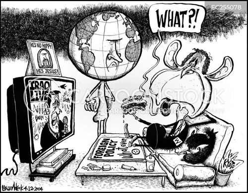 View Of The World Cartoons and Comics - funny pictures from CartoonStock