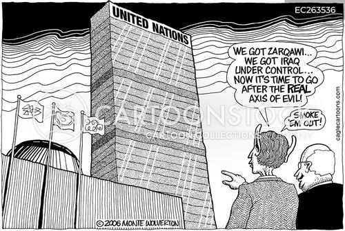 Un Sanctions Cartoons and Comics - funny pictures from CartoonStock