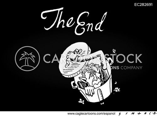 Final Send-off Cartoons and Comics - funny pictures from CartoonStock