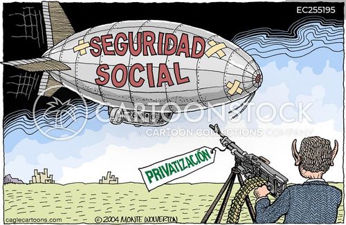Seguridad Social Cartoons and Comics - funny pictures from CartoonStock
