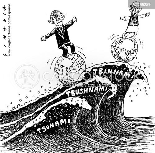 Tsunami Cartoons and Comics - funny pictures from CartoonStock