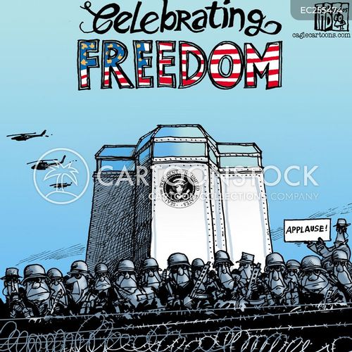 Flag Waving Cartoons and Comics - funny pictures from CartoonStock