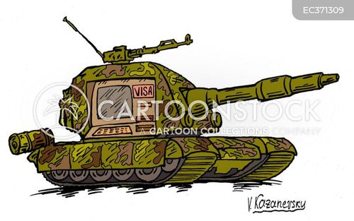 Militaristic Shift Cartoons and Comics - funny pictures from CartoonStock