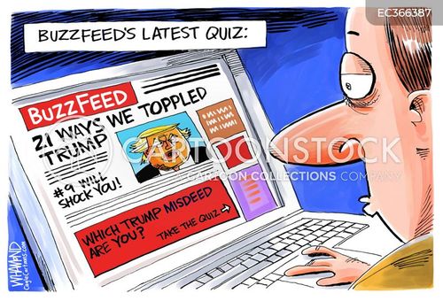 Buzzfeed Quiz Cartoons and Comics - funny pictures from CartoonStock