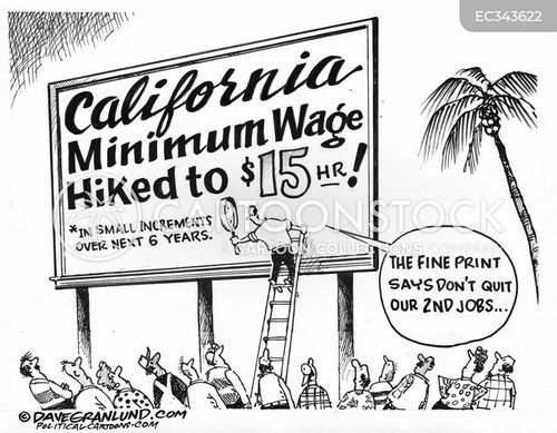 Wage Hike Cartoons and Comics - funny pictures from CartoonStock