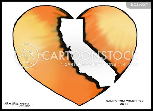 Wildfire Victims Cartoons and Comics - funny pictures from CartoonStock