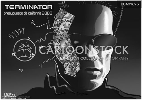 Terminator Cartoons and Comics - funny pictures from CartoonStock