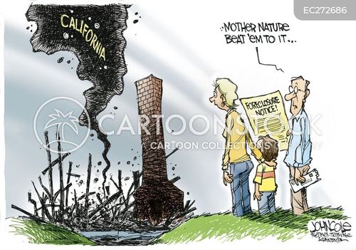 Nature's Fury Cartoons and Comics - funny pictures from CartoonStock