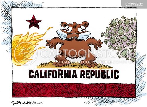 California Flag Cartoons and Comics - funny pictures from CartoonStock