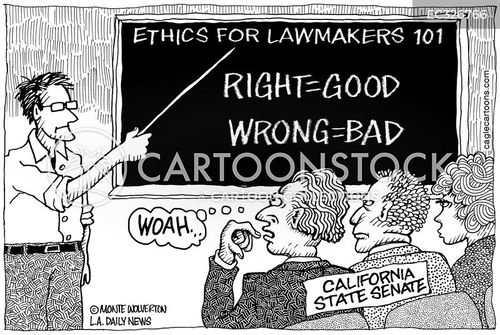 Senatorial Ethics Cartoons and Comics - funny pictures from CartoonStock