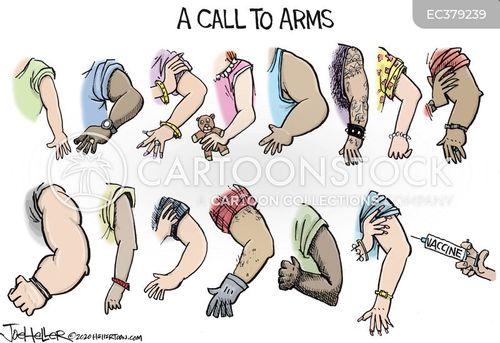 Call To Arms Cartoons and Comics - funny pictures from CartoonStock