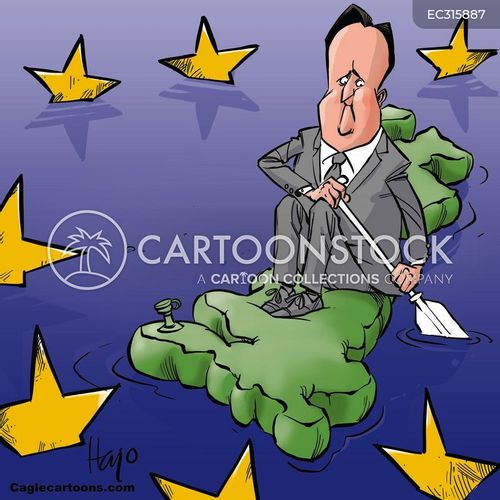 England And Eu Cartoons and Comics - funny pictures from CartoonStock