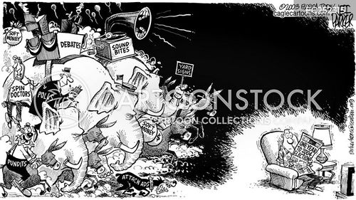 Campaign 2004 Cartoons and Comics - funny pictures from CartoonStock