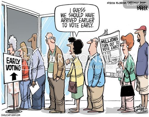 Ballot Casting Cartoons and Comics - funny pictures from CartoonStock