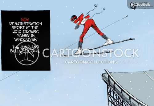 Winter Tourism Cartoons and Comics - funny pictures from CartoonStock