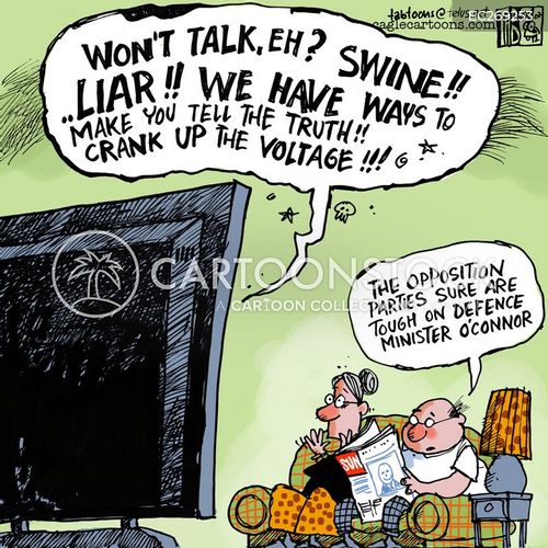 Truth Demand Cartoons and Comics - funny pictures from CartoonStock