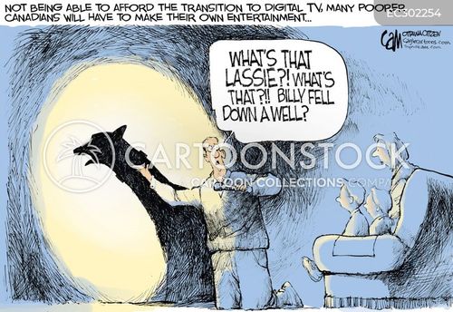 Tv Transmission Cartoons and Comics - funny pictures from CartoonStock