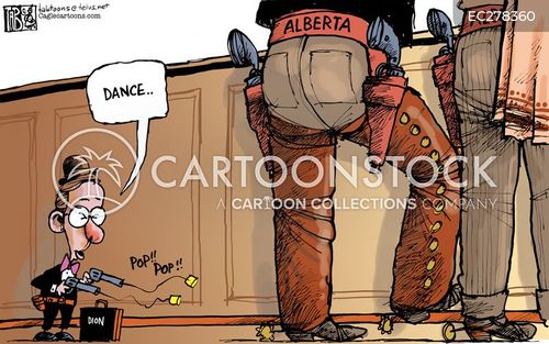 Canadian Stampede Cartoons and Comics - funny pictures from CartoonStock
