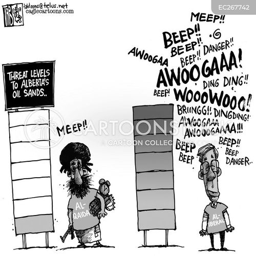 Threat Analysis Cartoons and Comics - funny pictures from CartoonStock