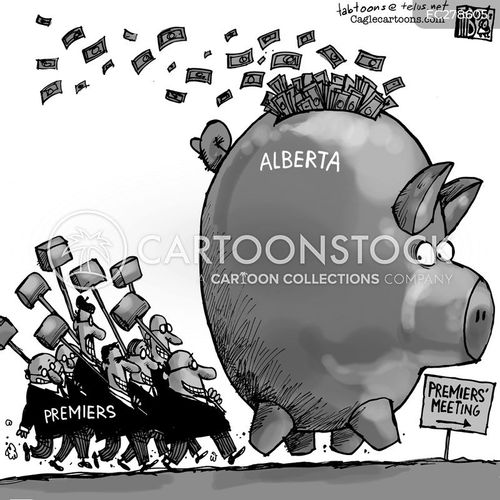 Premier Of Alberta Cartoons and Comics - funny pictures from CartoonStock
