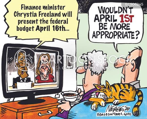 Canadian Budget Cartoons and Comics - funny pictures from CartoonStock