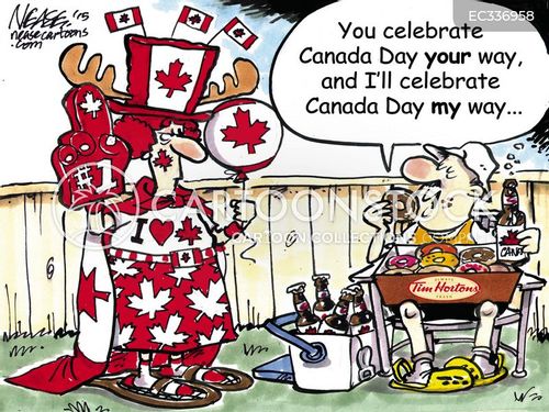 Canada Day Cartoons and Comics - funny pictures from CartoonStock