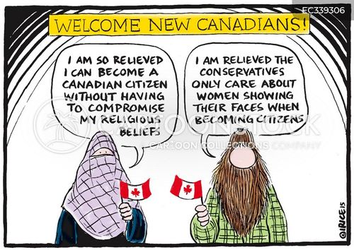 Canadian Citizen Cartoons and Comics - funny pictures from CartoonStock