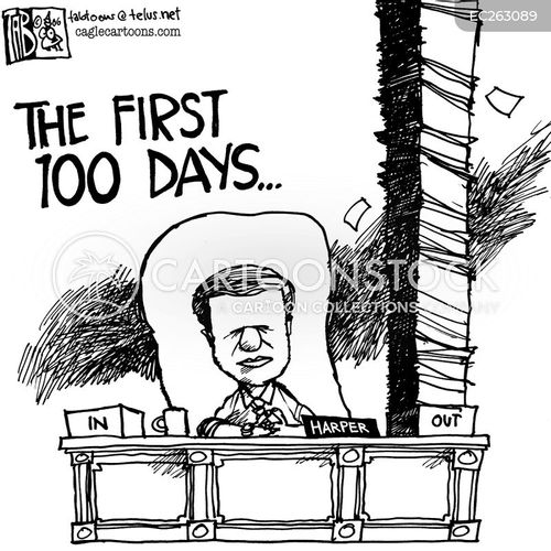 The First 100 Days Cartoons and Comics - funny pictures from CartoonStock