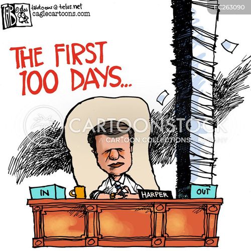 The First 100 Days Cartoons and Comics - funny pictures from CartoonStock