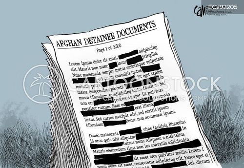 Detainee Cartoons and Comics - funny pictures from CartoonStock