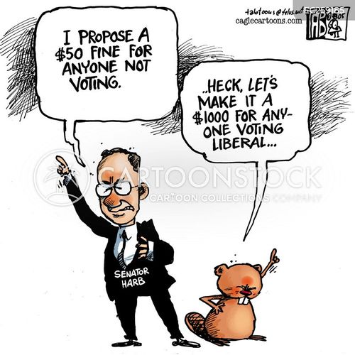 Voting Laws Cartoons and Comics - funny pictures from CartoonStock