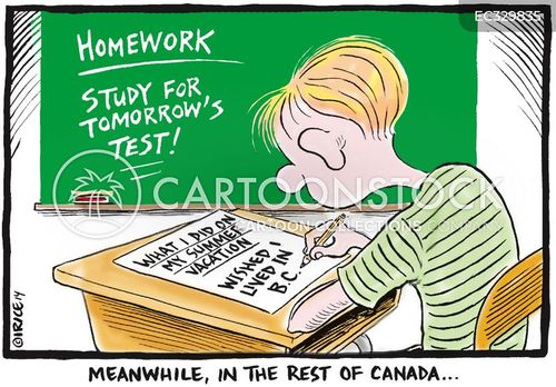 Canadian Schools Cartoons and Comics - funny pictures from CartoonStock