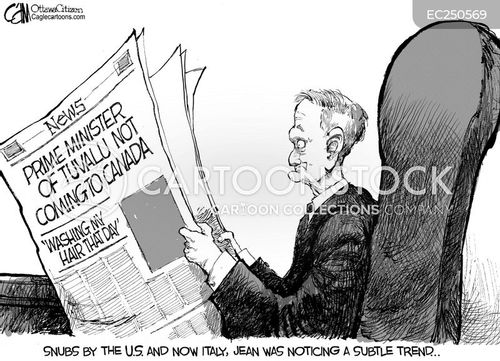 Jean Chretien Cartoons and Comics - funny pictures from CartoonStock