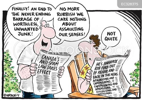 Canada Apology Cartoons and Comics - funny pictures from CartoonStock