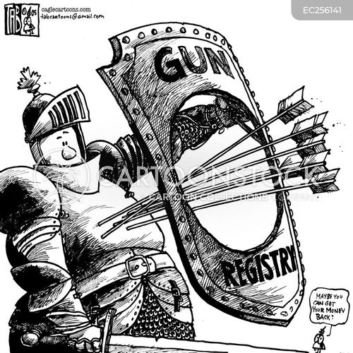 Firearm Regulation Cartoons and Comics - funny pictures from CartoonStock