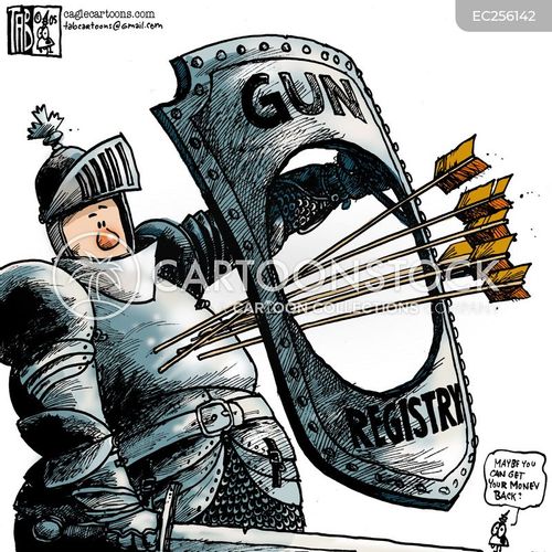 Firearm Regulation Cartoons and Comics - funny pictures from CartoonStock