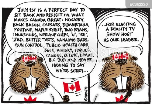 Canada's Leader Cartoons and Comics - funny pictures from CartoonStock